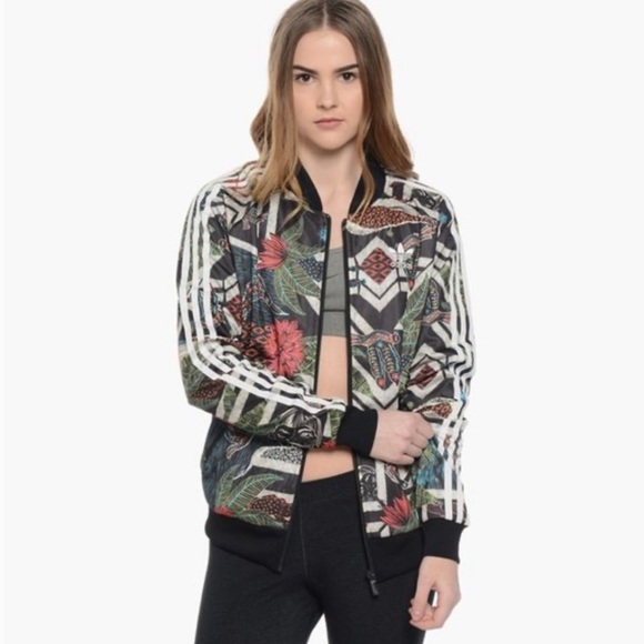 adidas Originals | Jackets & Coats | Adidas Farm Rio Xilofloresta Track ...